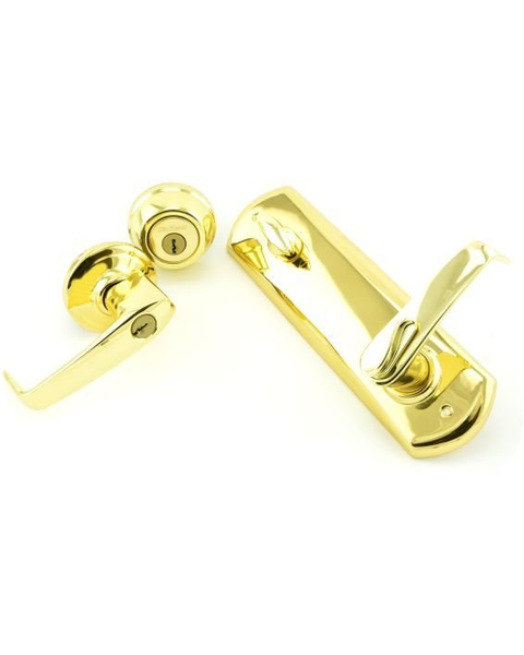 Kwikset 506KNL-3, Light Commercial Kingston Door Lever Interconnected ...