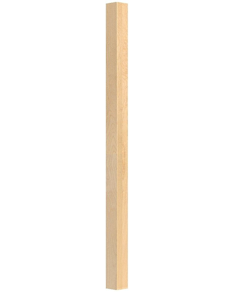 Brown Wood 01622010WK1, 2 Inch Square x 35.25 Inch Height Urban Square ...