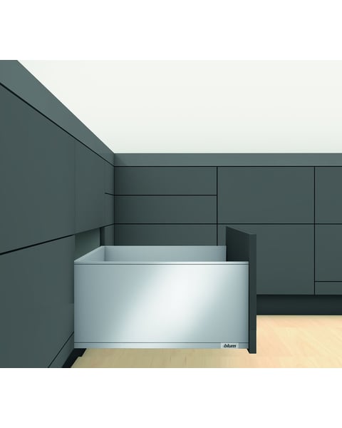 Blum 770F55S0I, 22 Inch Length Series F LEGRABOX Metal Drawer System ...