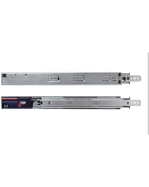 Knape and Vogt 8655FMB 18, 18 Inch Length Soft-Close Overtravel Side ...