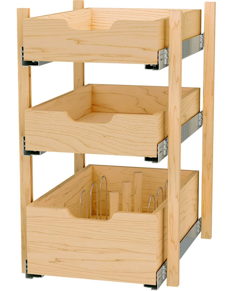 Rev-A-Shelf 4PIL27-18SC-3, 16 Inch to 16-1/2 Inch Minimum Width ...