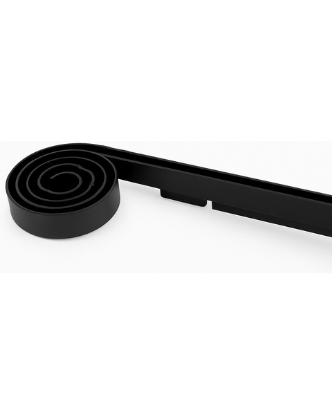 Omega National Product ST-21LR-BR, PVC Flush Mount Spiral Track System ...