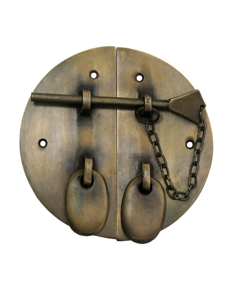 Gado Gado HLA1030, Latch with Chain and Oval Grips 4-1/2" Diameter ...