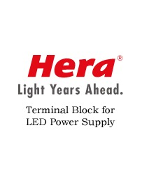 Hera Lighting TBLED/B, Terminal Block For 3 LED Spots | CabinetParts.com