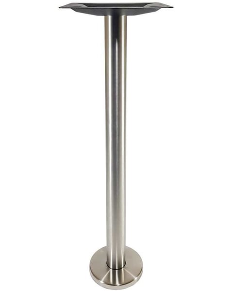 Peter Meier 4008-43-SS, 8 Inch Round Base x 40-1/8 Inch Bar Height ...