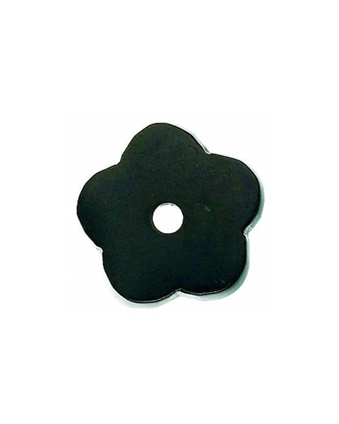 Top Knobs M1427, 1 Inch Length Aspen Backplate Flower, Medium Bronze | CabinetParts.com