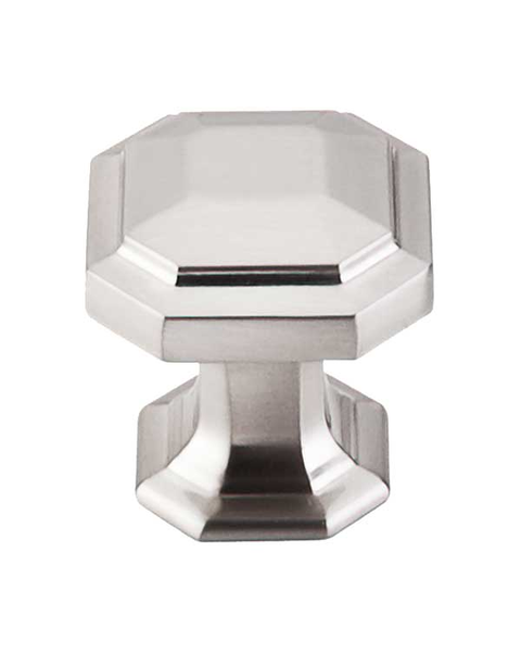 Top Knobs TK286BSN, 1-1/8 Inch Length Chareau Emerald Cabinet Knob ...