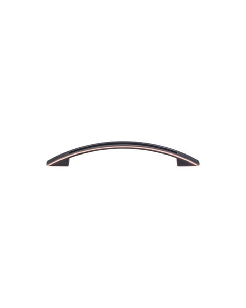 Top Knobs TK619UM, 5-1/16 Inch Center to Center Mercer Tango Cut Out Cabinet Pull, Umbrio ...