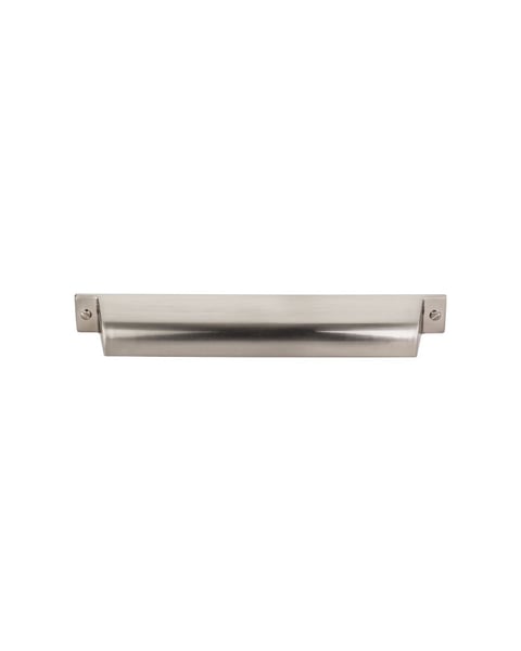 Top Knobs TK775BSN, 7 Inch Center to Center Barrington Channing Cup Pull, Brushed Satin Nickel ...