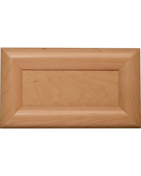 Drawer Front Sample, White Maple Mitered Veneer Panel, 15" Width x 7 ...